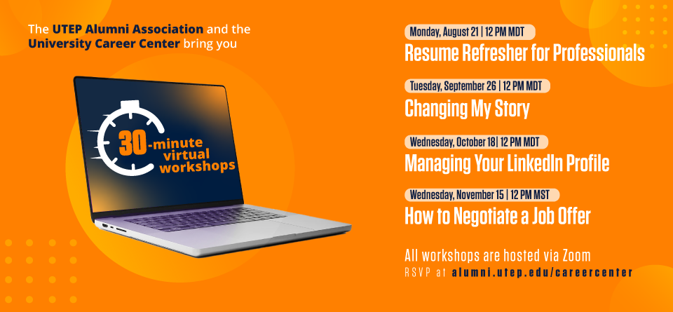 Welcome to UTEP Alumni Association - The University of Texas at El Paso